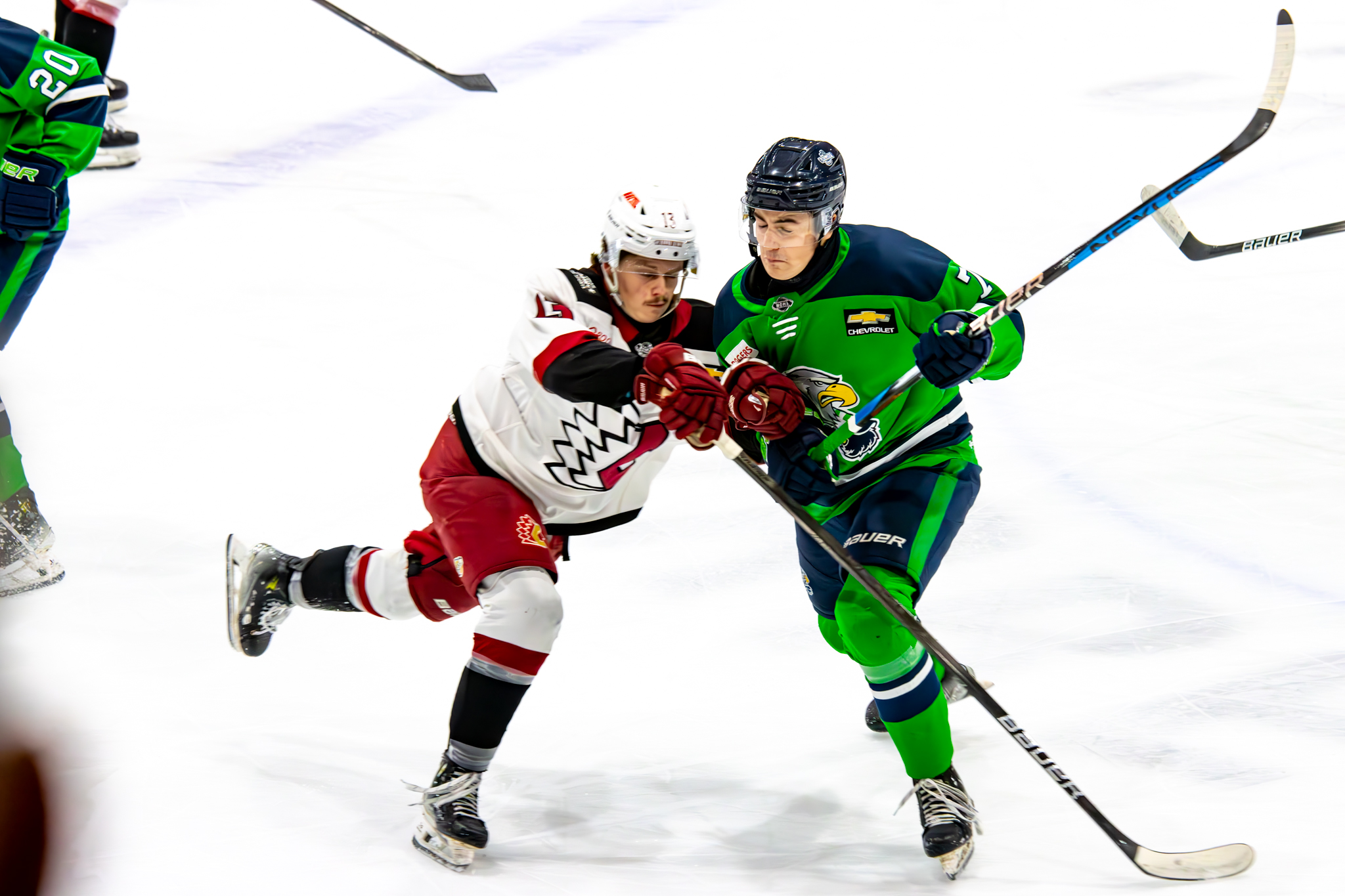 RECAP: Eagles held to two goals in loss to Chilliwack | Surrey Eagles