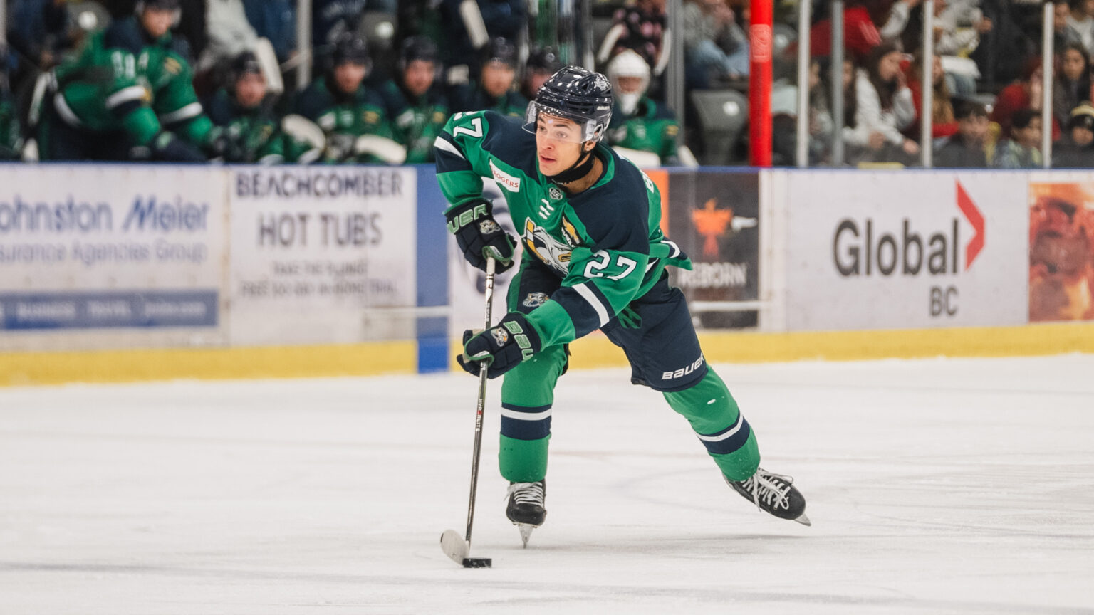 GAME 2 RECAP: Eagles bounce back big to even the series | Surrey Eagles